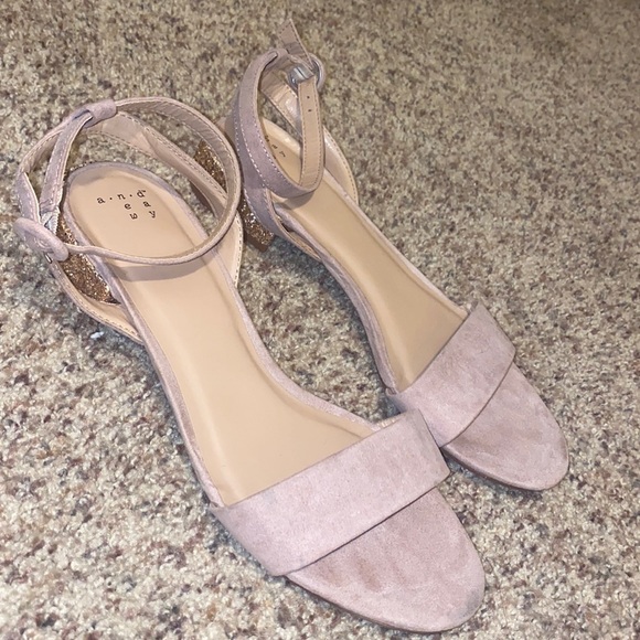 a new day | Shoes | A New Day Glitter Ankle Strap Sandals | Poshmark